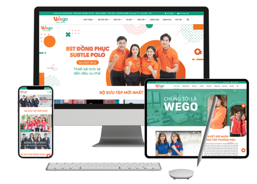 Thiết kế website ngành xây dựng - WebWeb